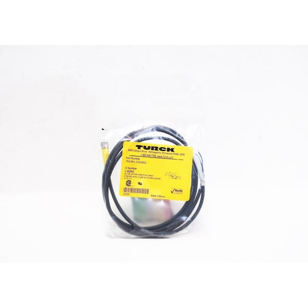 Turck Single Ended Female 13M 24VDc Cordset Cable PKG 6M-1.3/CS10922 | Zoro