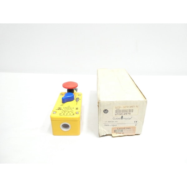 Allen Bradley Lifeline 4 Guardmaster Cable Pull Other Switch 440E ...