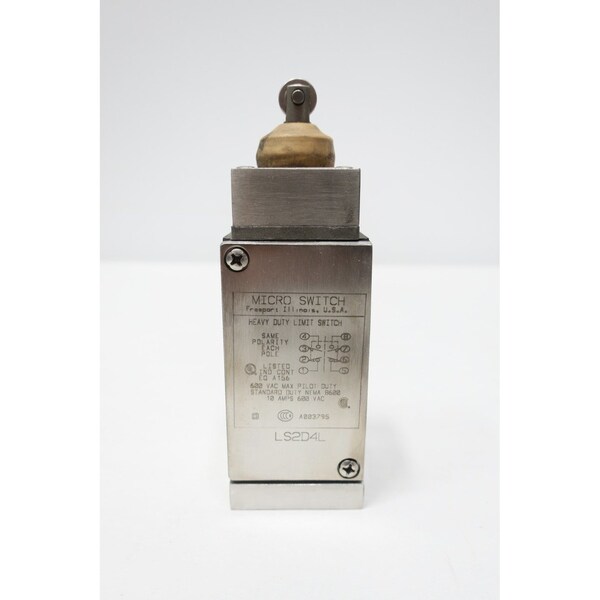 Micro Switch 600V-Ac Limit Switch LS2D4L | Zoro