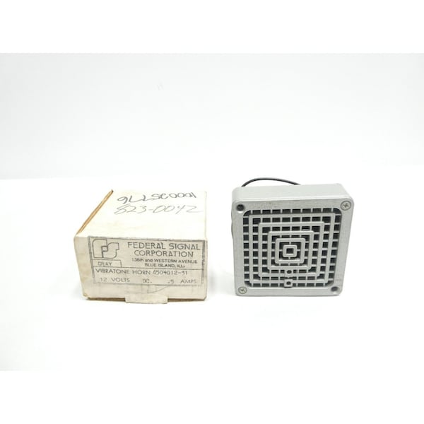 Federal Signal Vibratone 12V-Dc Horns, Sirens And Buzzer 450-012-31 | Zoro