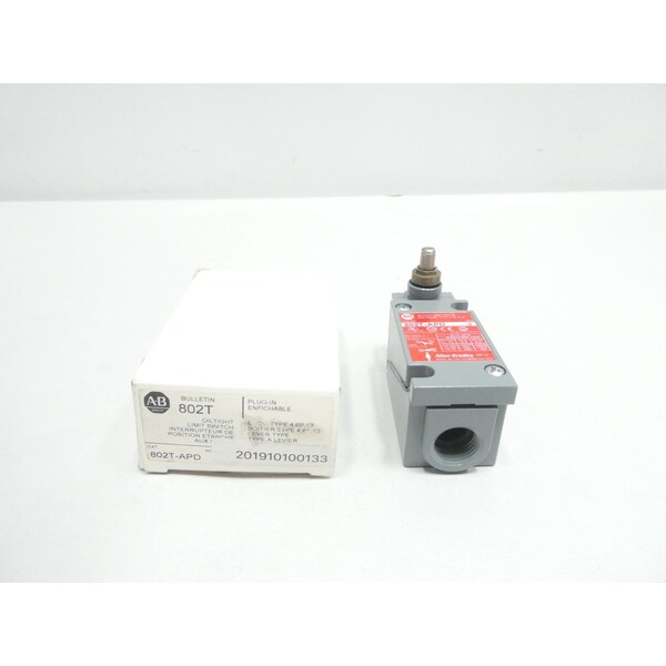 Allen Bradley OIL TIGHT LIMIT SWITCH 802T-APD | Zoro