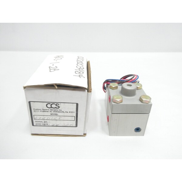 Ccs DIFFERENTIAL 100PSI 125/250/480V-AC PRESSURE SWITCH 674D158 | Zoro