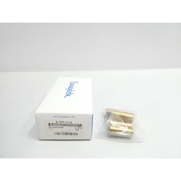 Swagelok BOX OF 5 TUBE PLUG HEAT EXCHANGER PARTS AND ACCESSORY B-12TP ...