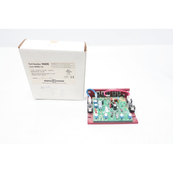 Kb Electronics MOTOR 115V-AC 0-90V-DC DC DRIVES AND SPEED CONTROLLER ...