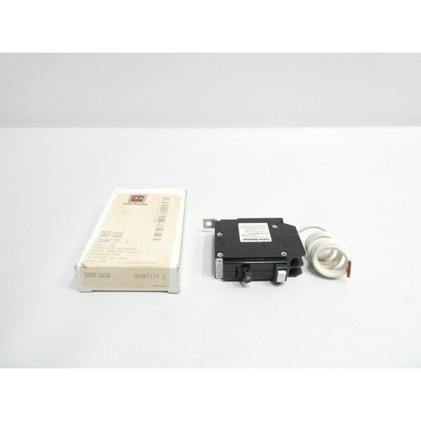 CUTLER HAMMER 20A, 1 pole Molded Case Circuit Breaker, QBG, 120V AC ...