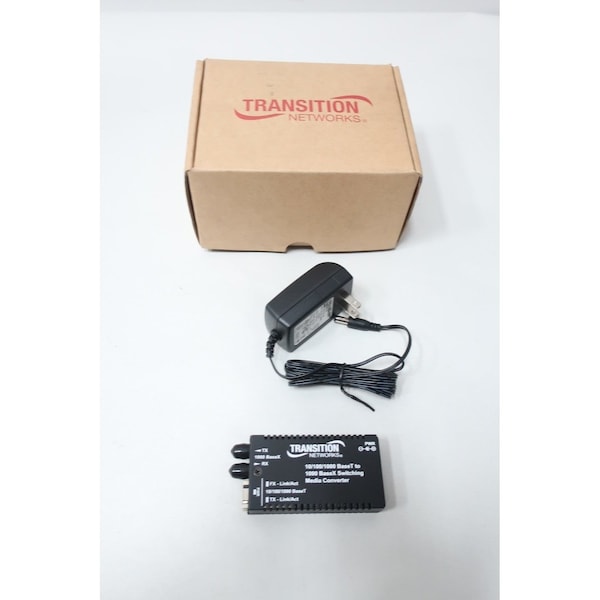 Transition Networks MEDIA CONVERTER 100-240V-AC 12V-DC OTHER CONVERTER ...