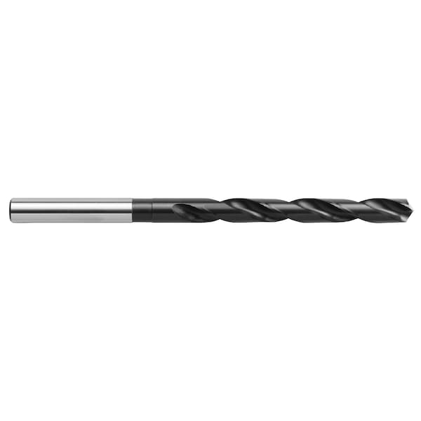 Nachi Taper Length HSS Drill W/ Black Oxide - 21/64in 1266453 | Zoro