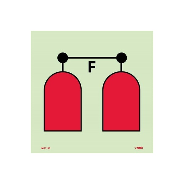 Nmc Symbol Station Foam Imo Label, IMO113R IMO113R | Zoro