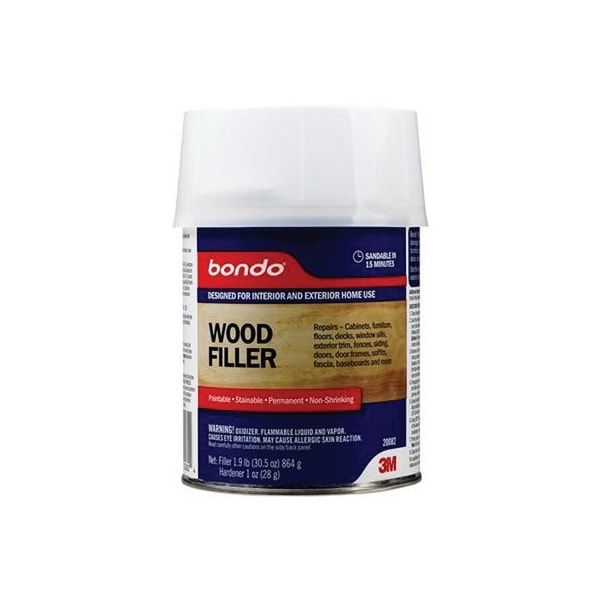Dynatron Bondo Wood Filler, 20082, Quart 7010309230 | Zoro