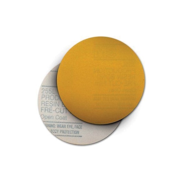 3M 3M Hookit Gold Film Disc 255L, 00965, 5 in x NH P120, 100 discs per ...