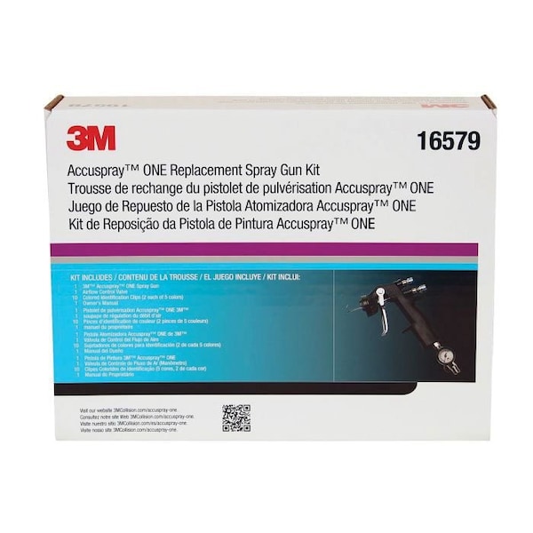 3M Accuspray ONE Spray Gun, 16579 7100096183 | Zoro
