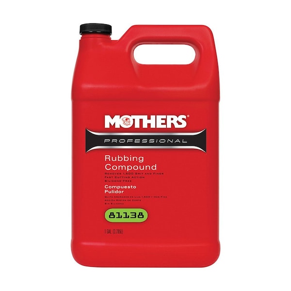 Mothers PRO RUBBING COMPOUND -, Gallon 81138 | Zoro