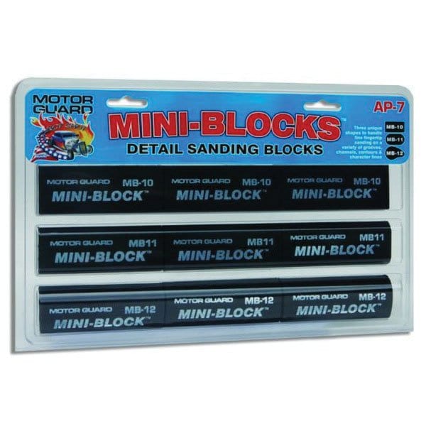 Motor Guard Optima Motor Guard AP-7 Mini-Block Assortment of 3 Sanding ...