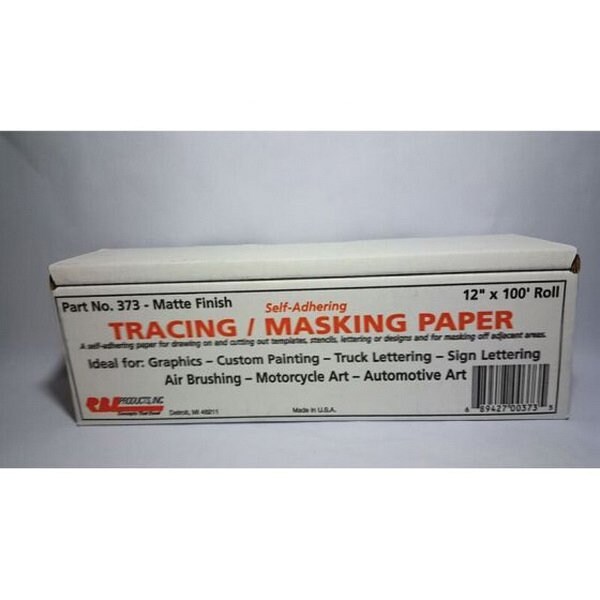 Rbl Products SELF-ADHERING TRACING/MASKING PAPER 373 | Zoro