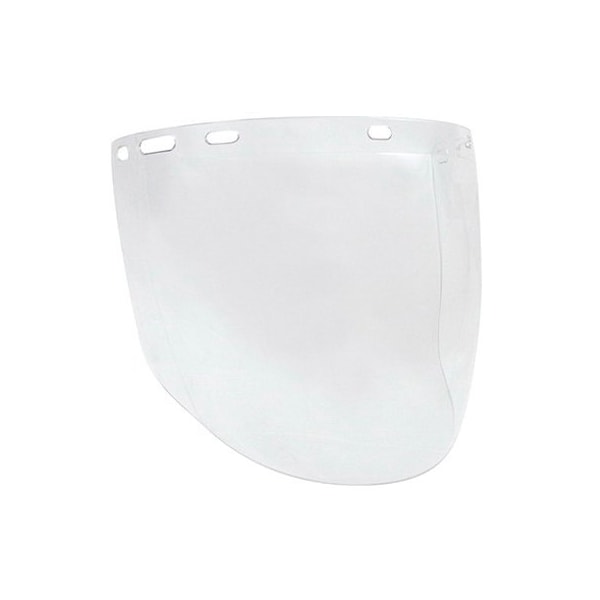 Sas Safety Deluxe Face Shield Replacement, Clear 5155 | Zoro