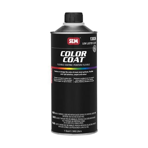 Sem COLOR COAT Clears - Low Luster Clear Quart 13026 | Zoro