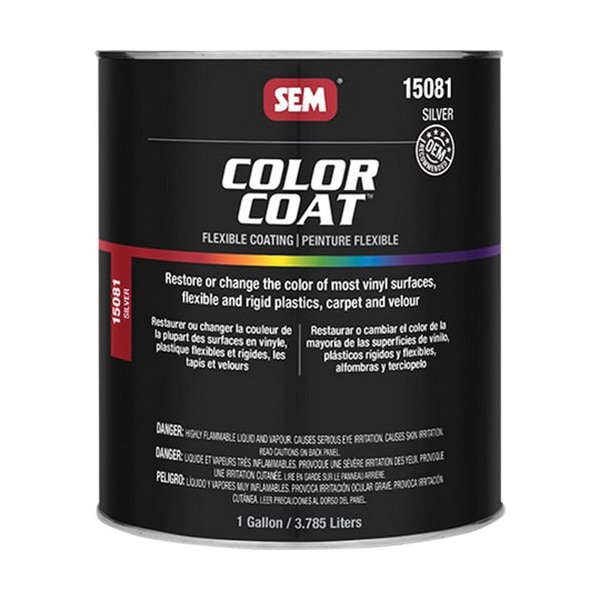 Sem COLOR COAT - Silver, Gallon 15081 | Zoro