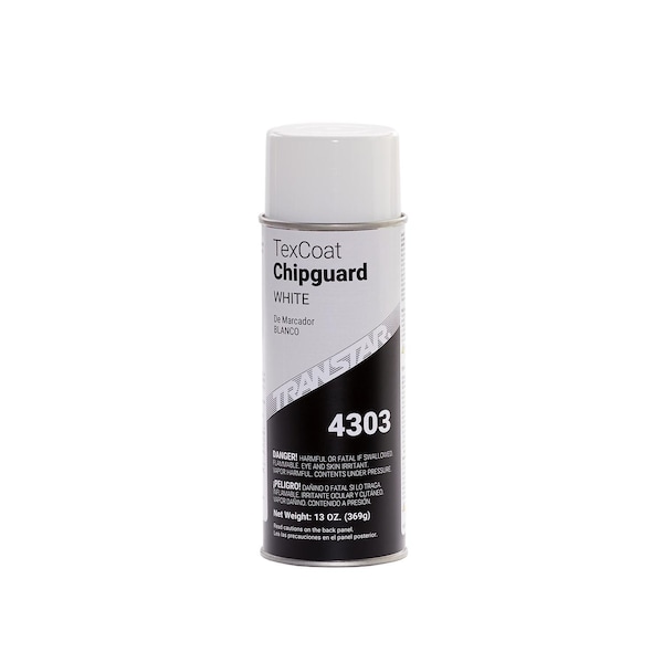 Transtar Autobody Technology Tex Coat Chip Guard, 16 oz Aerosol, White ...