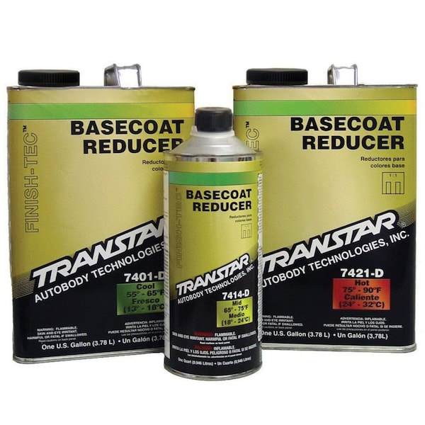 Transtar Autobody Technology Basecoat Reducer - Mid, Quart 7414-D | Zoro