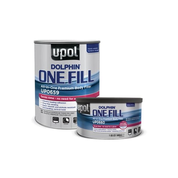 U-Pol Dolphin One Fill All-In-One Premium Body Filler 3 Liter UP0659 | Zoro