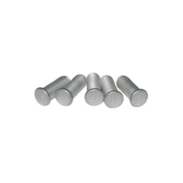 Newport Fasteners Weld Stud, #10-24, 1/2 in, Aluminum, 100 PK NFV22102 ...