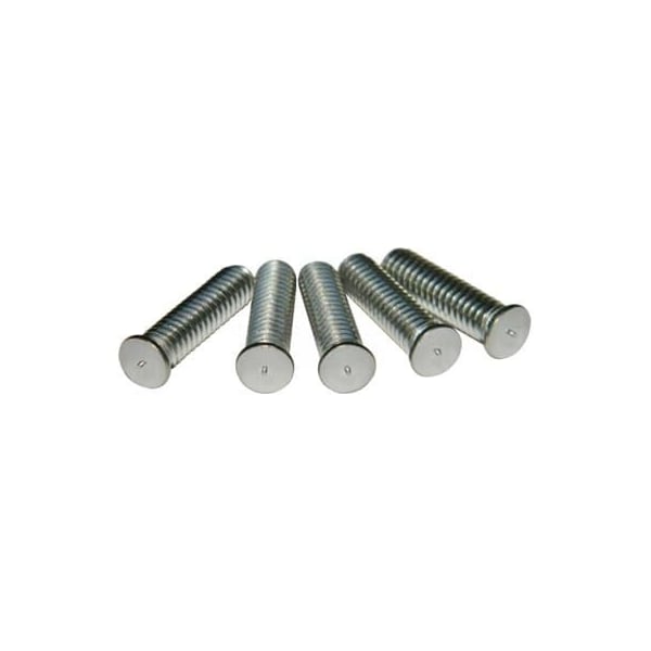 Newport Fasteners Weld Stud, 1/4"-20, 1/2 in, Stainless Steel, 100 PK ...