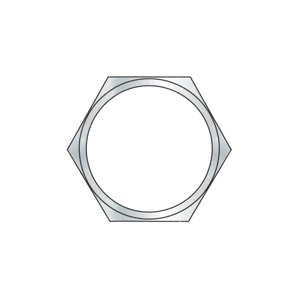 Newport Fasteners 1/8-27 x 3/16" Hex Panel Nuts/Zinc , 2000PK NB285020B ...