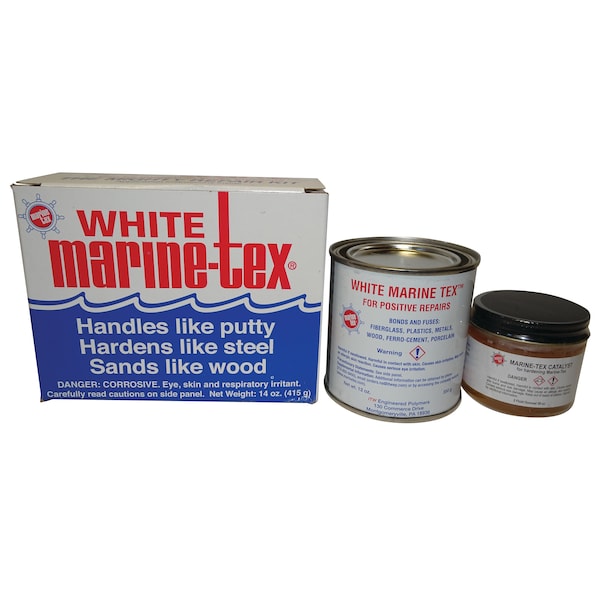 Marine Tex Marine-Tex RM306K Marine-Tex - White, 14 oz. RM306K | Zoro