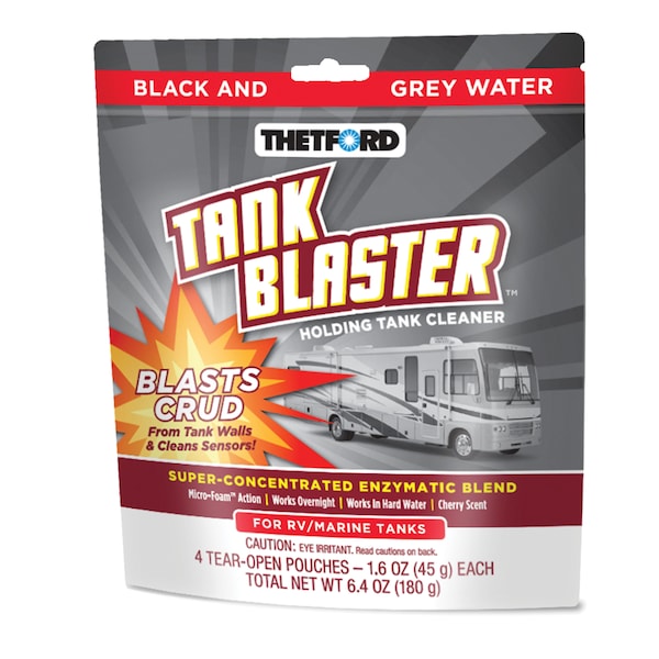 Thetford 96527 Tank Blaster Holding Tank Cleaner - 4-Pack 1.6 oz ...