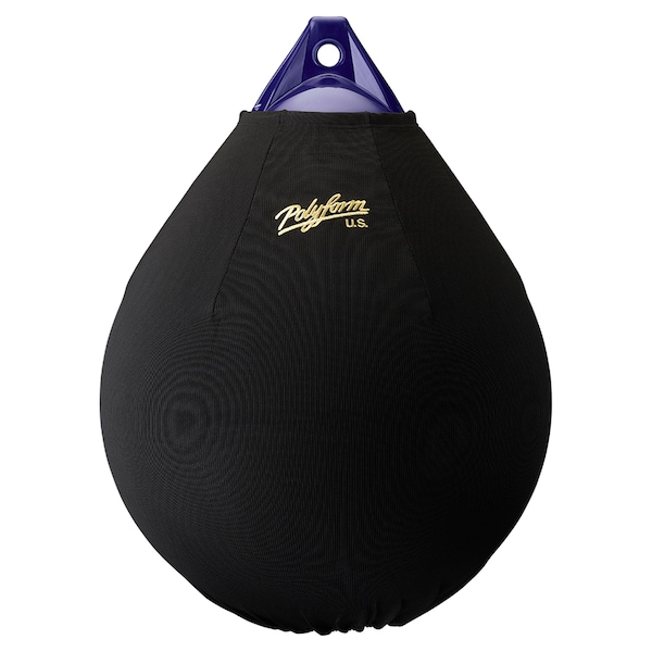Polyform EFC-A5 BLACK EFC Series Elite Fender Cover for A-5 Fenders ...