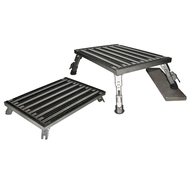 Safety Step XLA-09C-G Adjustable Folding Safety Step - 16" x 24" XLA ...