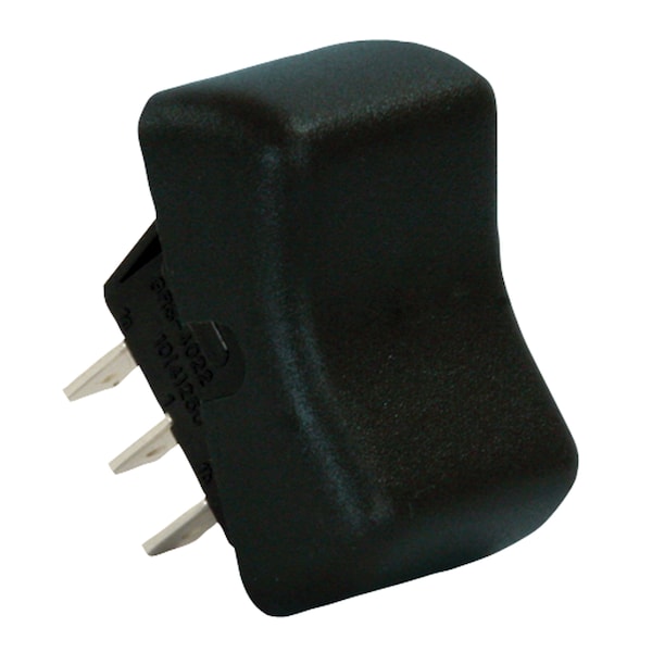 Jr Products 13095 SPDT On/On Switch - Black 13095 | Zoro