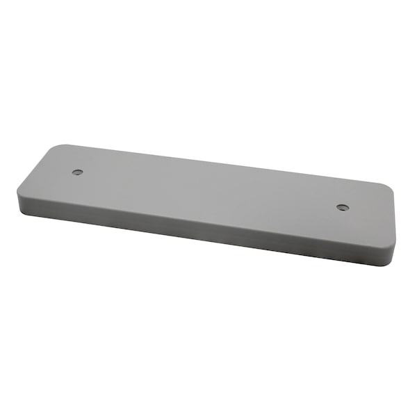 Boat Zone BRDGRY12 Transducer Plate - 12", Gray BRDGRY12 | Zoro