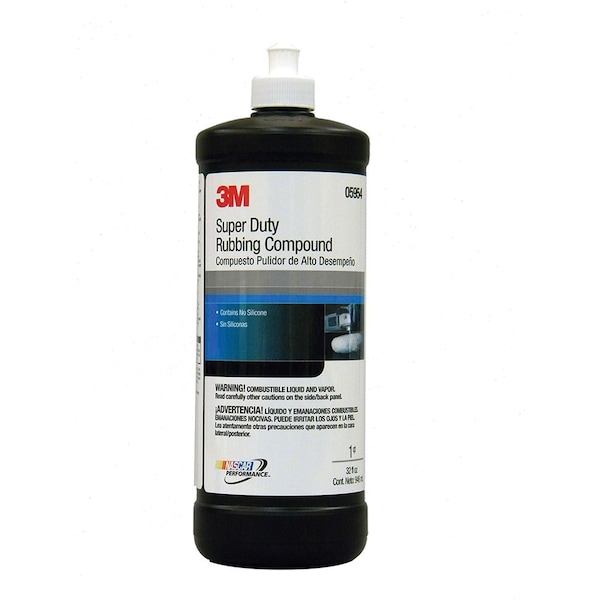 3M 3M 05954 Super Duty Rubbing Compound - Quart 7000045494 | Zoro