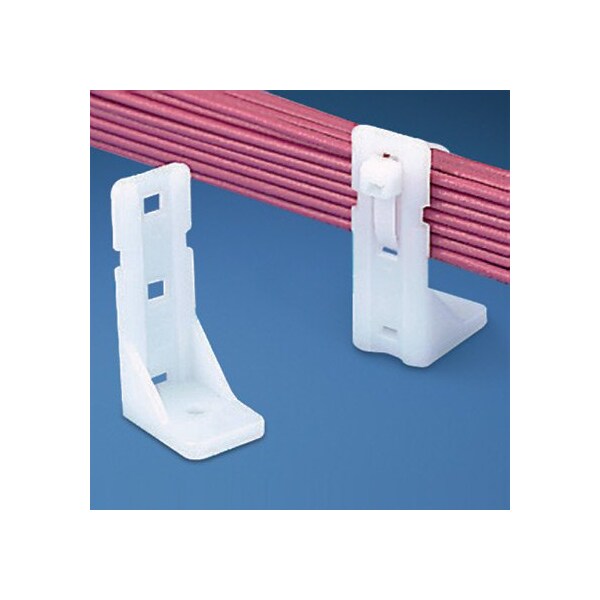 Panduit Cable Tie Mount, Standoff, 4.6" (116.8mm PP2S-S10-C0 | Zoro
