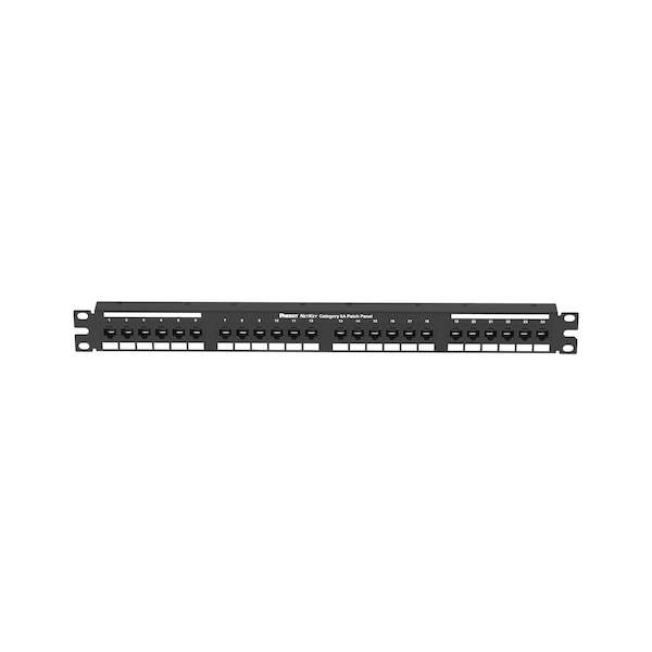 Panduit Punchdown Patch Panel, Cat 6A, Flat, NK6XPPG24Y | Zoro