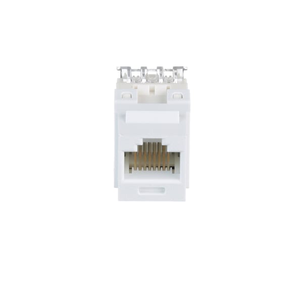 Panduit Cat 6 Punchdown Jack Module - White NK688MWH | Zoro