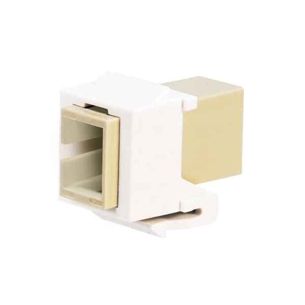 Panduit Sc Simplex Adapter Module, Iw, Cerami (10 Pack), 10PK NKSCMZIW ...