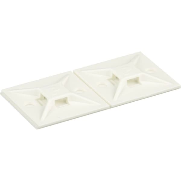 Panduit Cable Tie Mount, Adhesive Backed, PK500 ABM112-A-D | Zoro