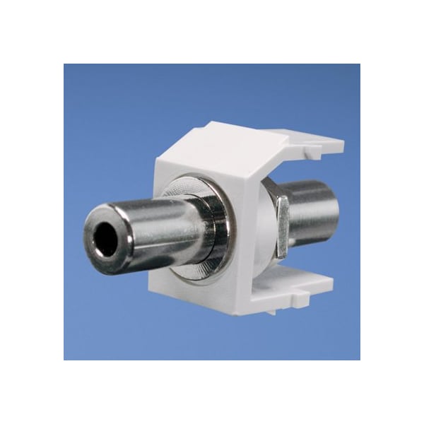 Panduit 3.5Mm Stereo Coupler, Off White NK35MSCIW | Zoro