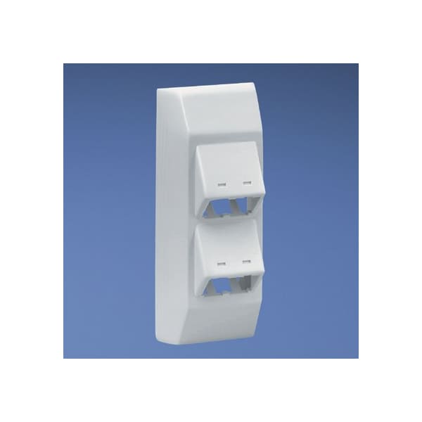 Panduit T-45 Snap-On Hinged Data Bracket T45HDBWH | Zoro