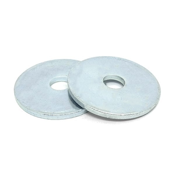 Boltsandnuts.Com 200 Pieces 1/4inx1 Low Carbon 1/8in Extra Thick Fender ...
