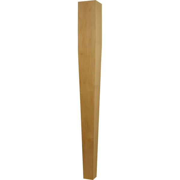 Osborne Wood Products 35 1/2 x 3 1/2 Four Sided Taper Island Leg in ...