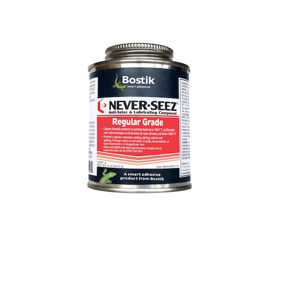 Bostik Bostik Never Seez Regular Grade Anti-Seize 8 oz. Brush Top Can ...