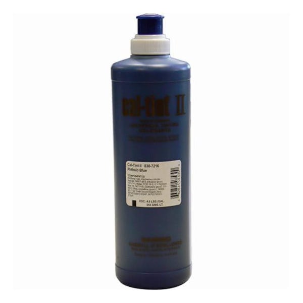 Cal-Tint Ii 16 Oz 830-7216 Phthalo Blue Cal-Tint II Universal Colorant ...