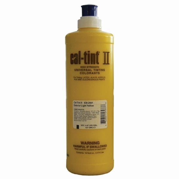 Cal-Tint Ii 16 Oz 830-2501 Light Yellow Cal-Tint II Universal Colorant ...