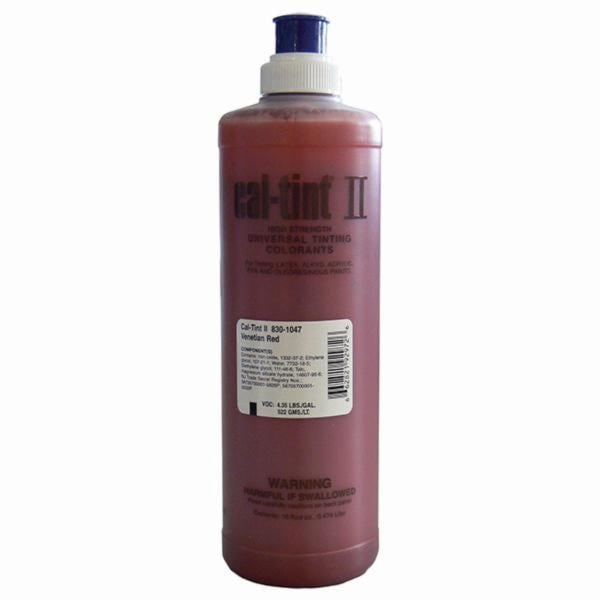 Cal-Tint Ii 16 Oz 830-1047 Venetian Red Cal-Tint II Universal Colorant ...