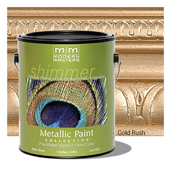 Modern Masters 1 Gal Modern Masters ME658 Gold Rush WB Decorative ...