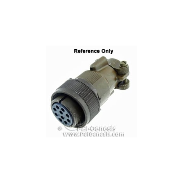Itt Cannon Pin & Sleeve Plug, 22 A, 50V AC, 4 Pole, Silver, Solder ...