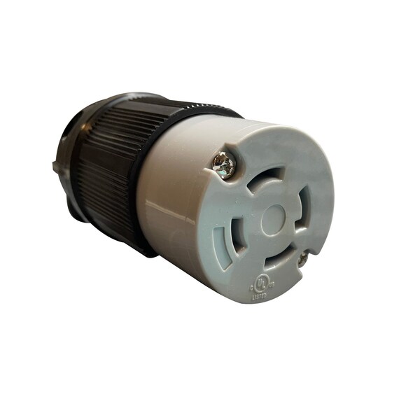 Starke Locking Connector, 20A 125VAC, 3 Pole, 4 Wire, NEMA L14-20C ...